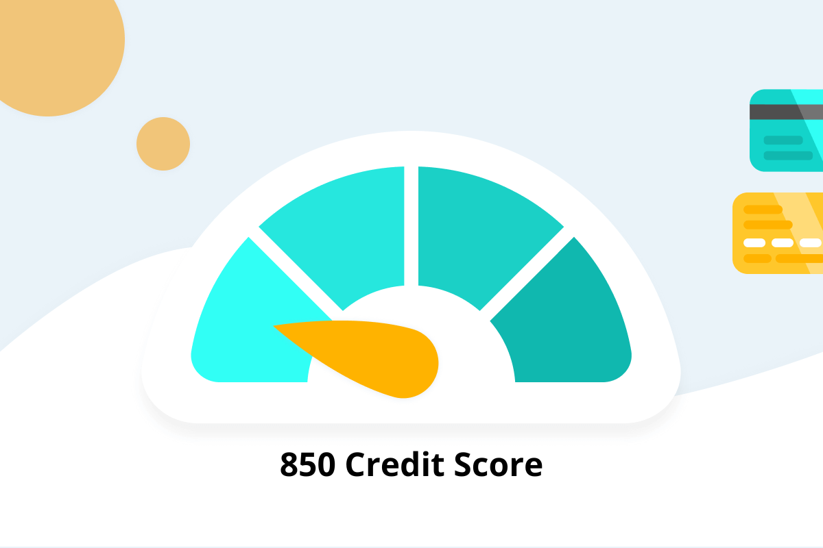 What does an 850 credit score mean in Canada?