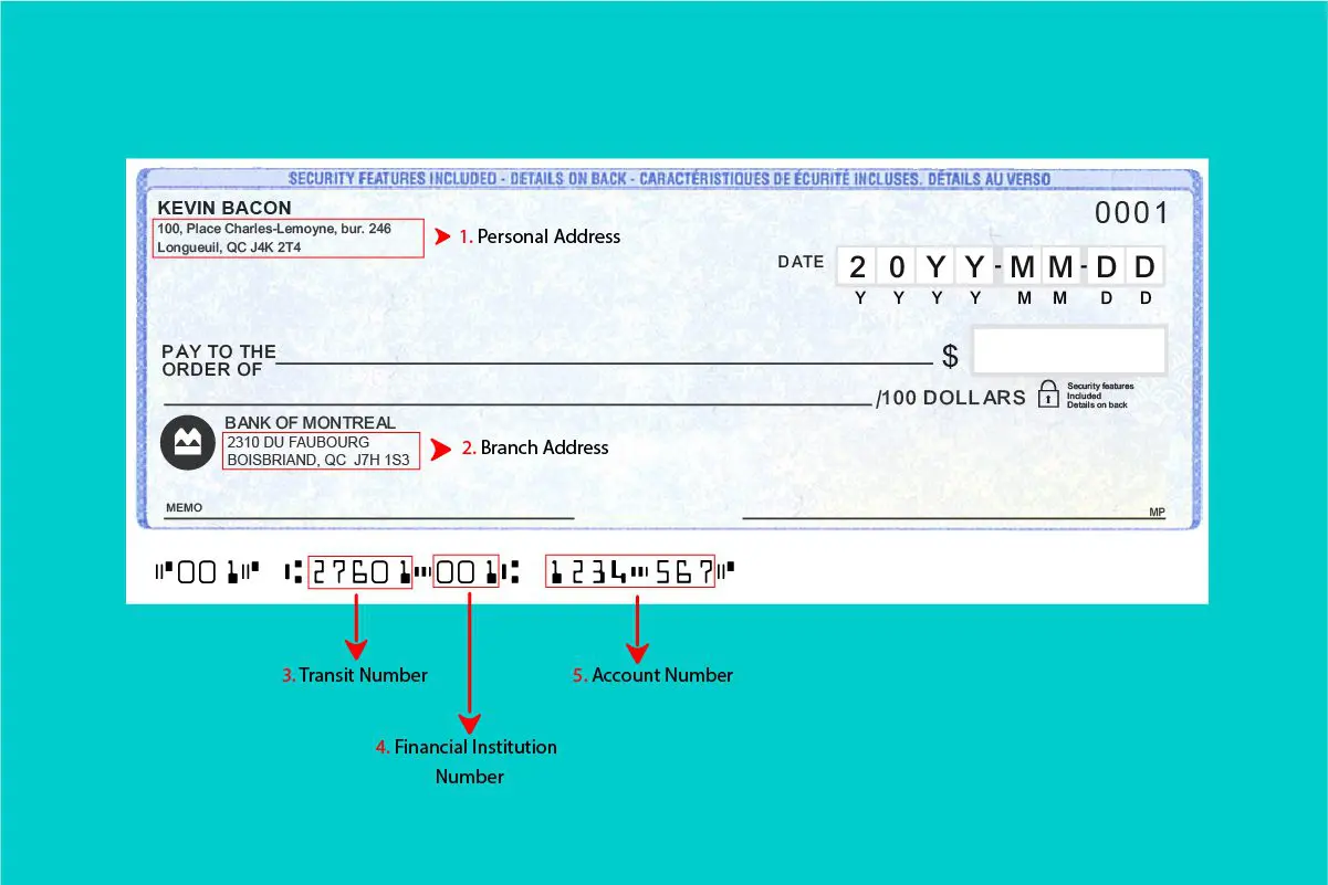 BMO Sample Cheque Everything You Need To Know To Find It And
