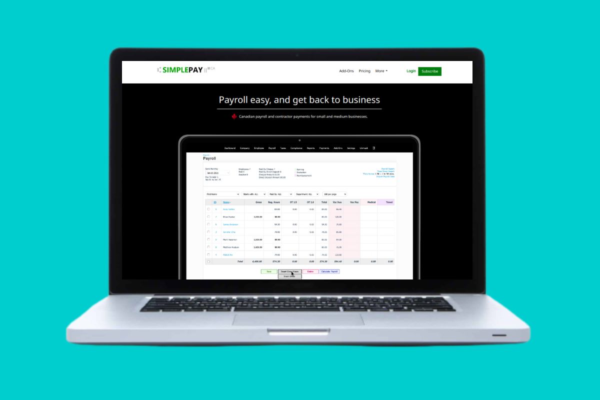The 11 Best Payroll Software in Canada - Hardbacon